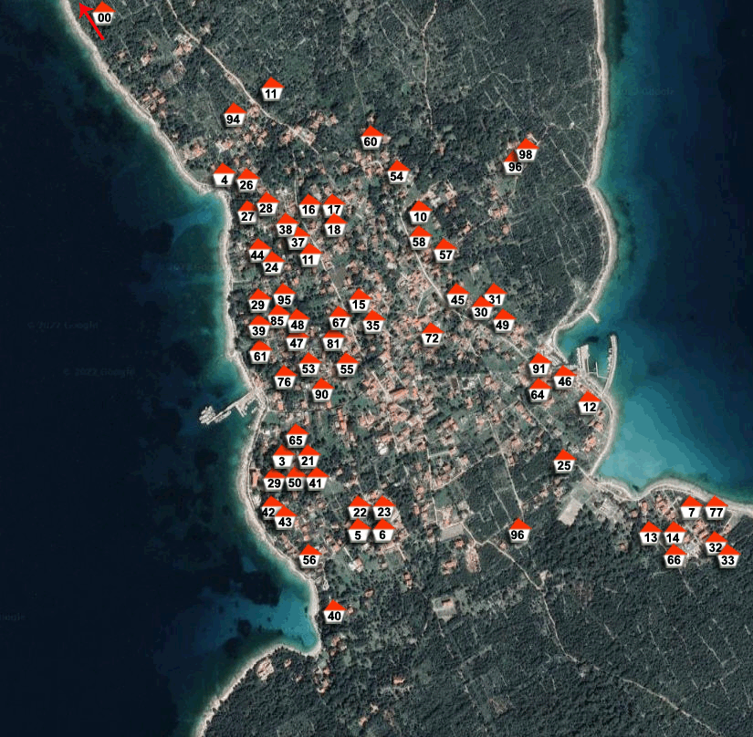 Island Silba, Villas, Houses, Apartments, Rent, Booking